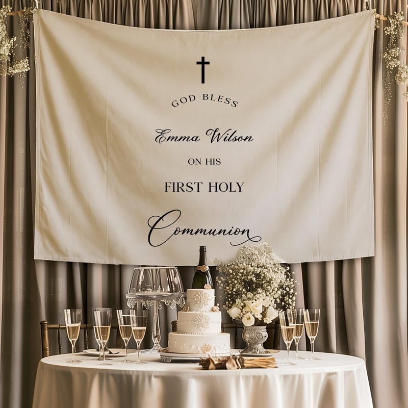 Backdrop for Communion - Etsy