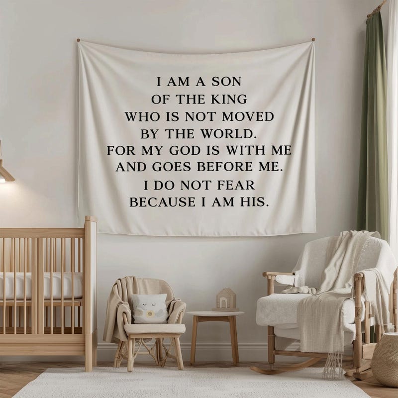 Tapestry Bible Verse Boy - Etsy