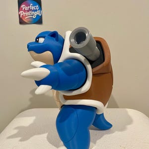 Blastoise Pokemon, 3D Printed Figure, Pokémon Decor, Collectible Toy ...