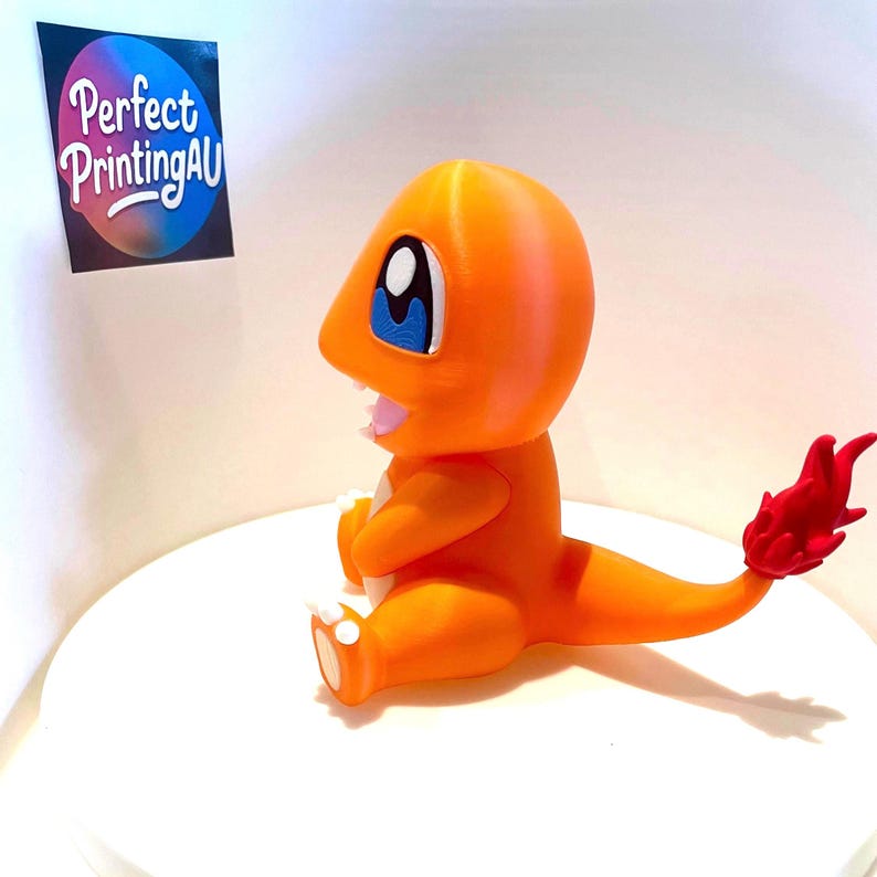 Charmander Pokemon, 3D Printed Figure, Pokémon Decor, Collectible Toy ...