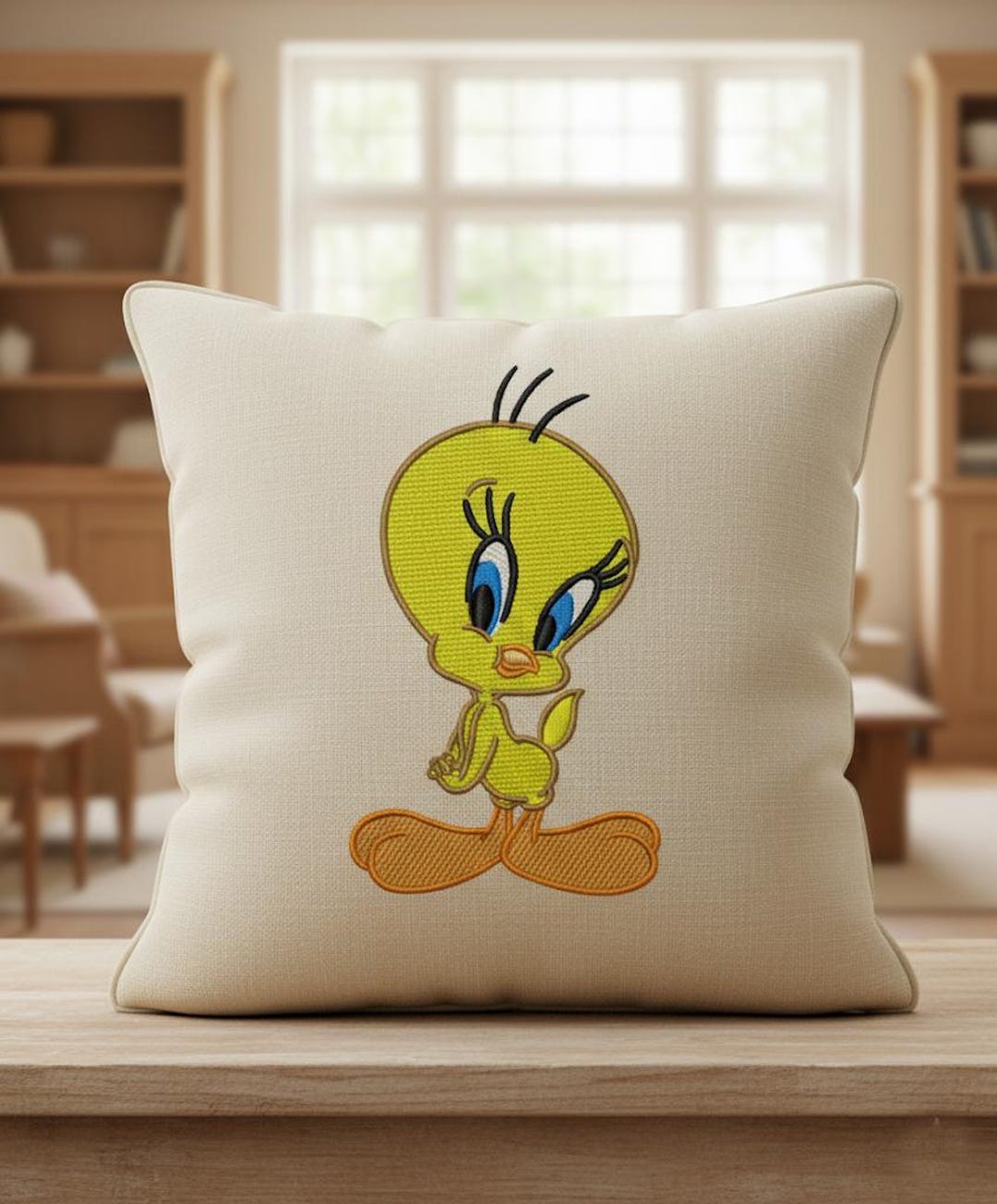 Tweety Bird Machine Embroidery Pattern Design Digital File Design ...
