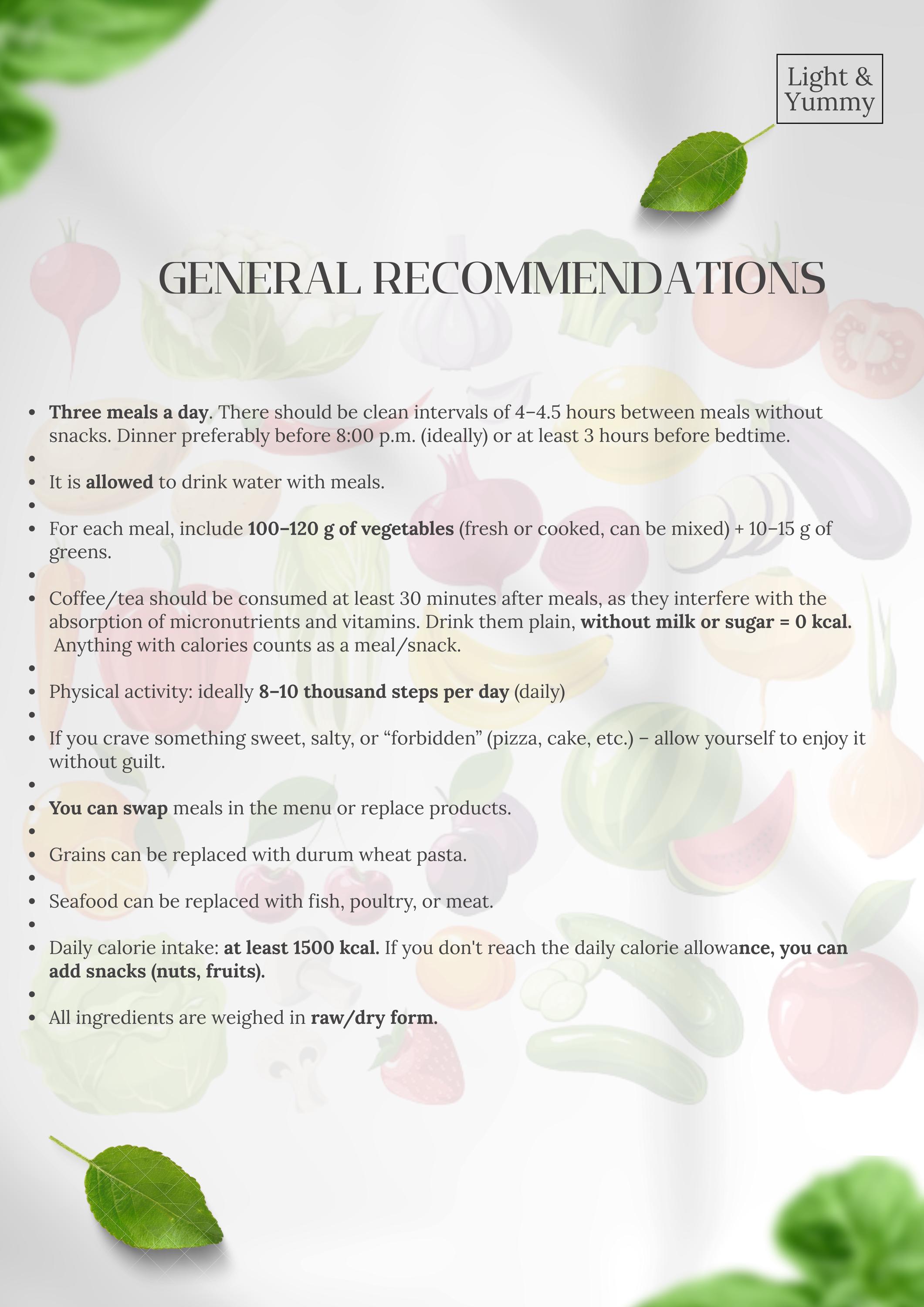 2-week Clean Eating Meal Plan PDF | 14-day Menu + Shopping List With ...