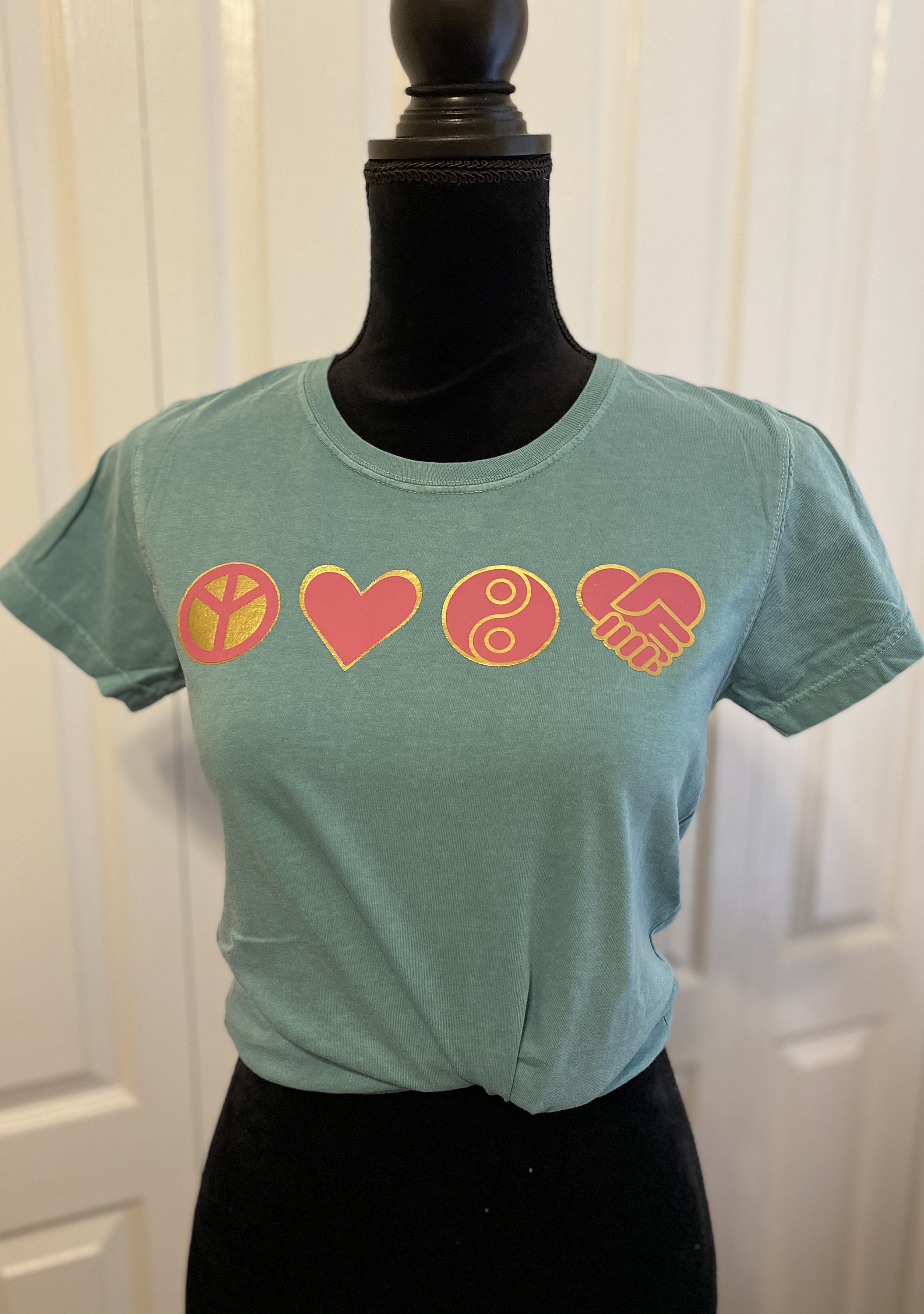 Peace Love Unity Respect Handshake