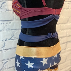 Dc's Wonder Woman Movie Inspired Rave Bra - Perfect for a Rave Outfit ...