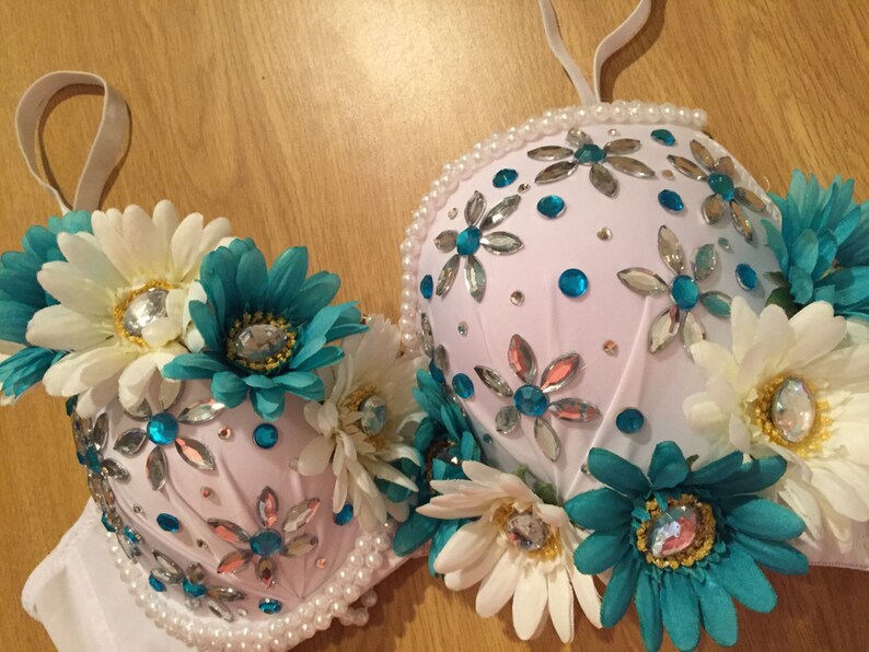 Dazed Daisy Rave Bra Perfect for Any Rave Outfit Edm Bra | Etsy