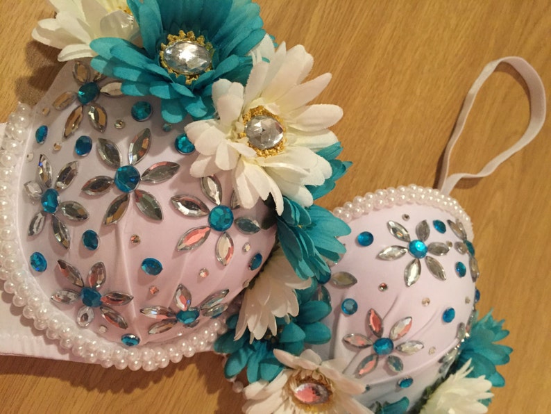 Dazed Daisy Rave Bra Perfect for Any Rave Outfit Edm Bra | Etsy
