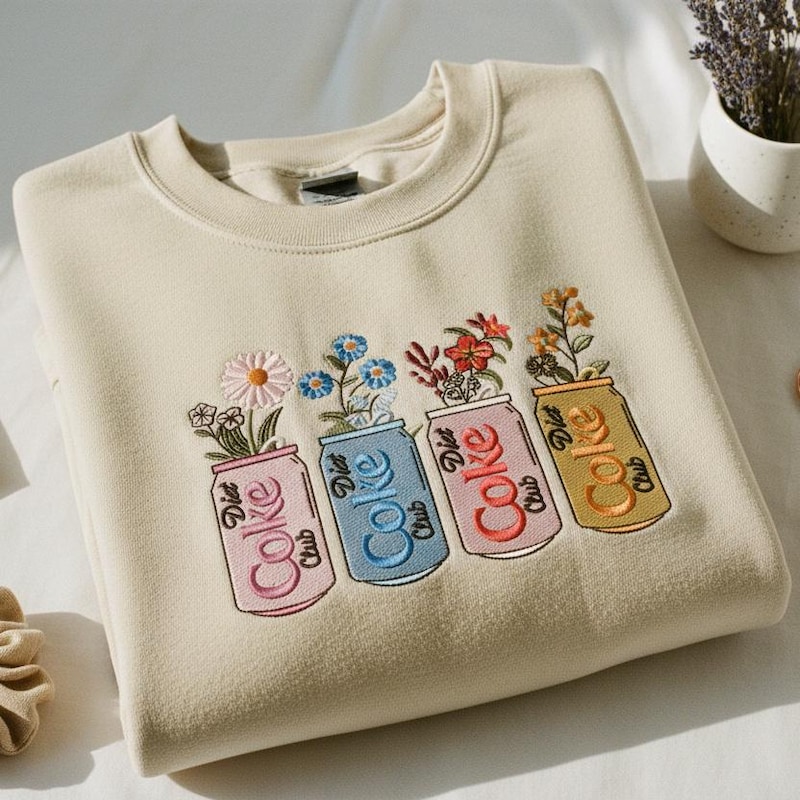 Diet Coke Floral Design - Etsy