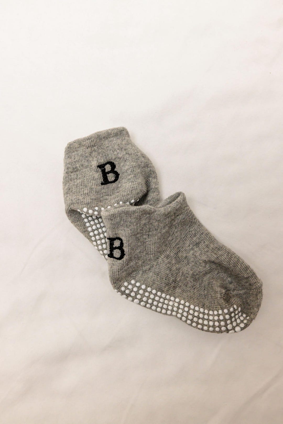 Personalized Baby Socks With Initial – Custom Embroidered Infant Socks ...