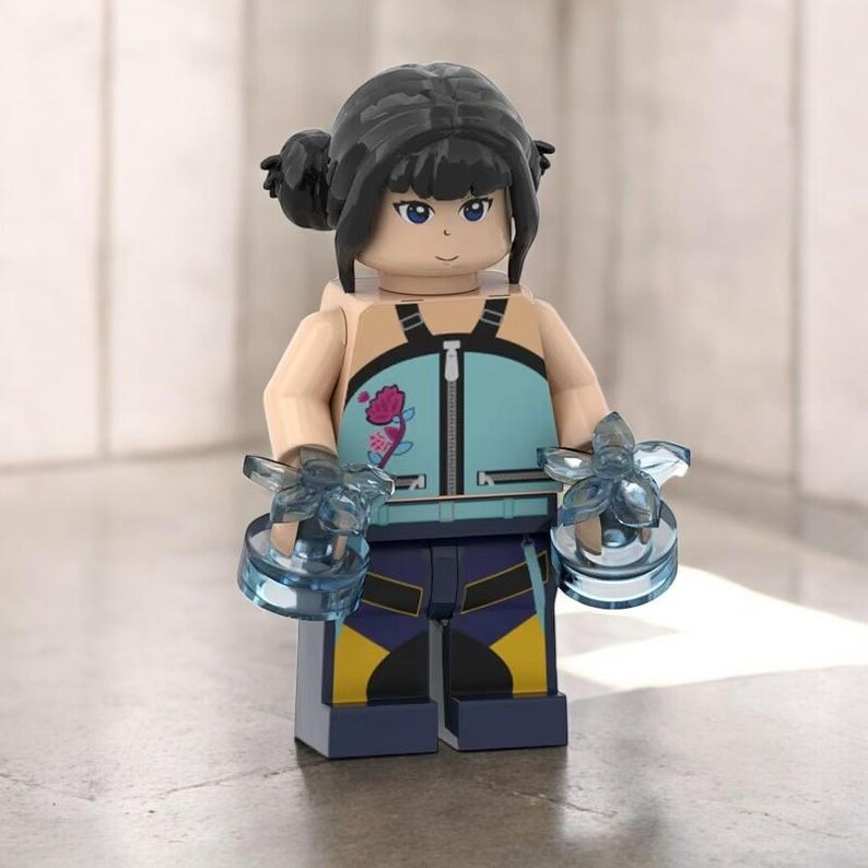 Kpop Demon Hunters Building Blocks, Huntrix Band Blocks Toys, Rumi Zoey ...