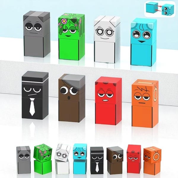 Sprunki Incredibox Toys - Etsy