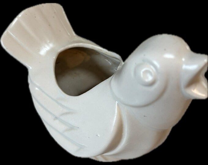 Mccoy Pottery Singing Bird Planter - Etsy