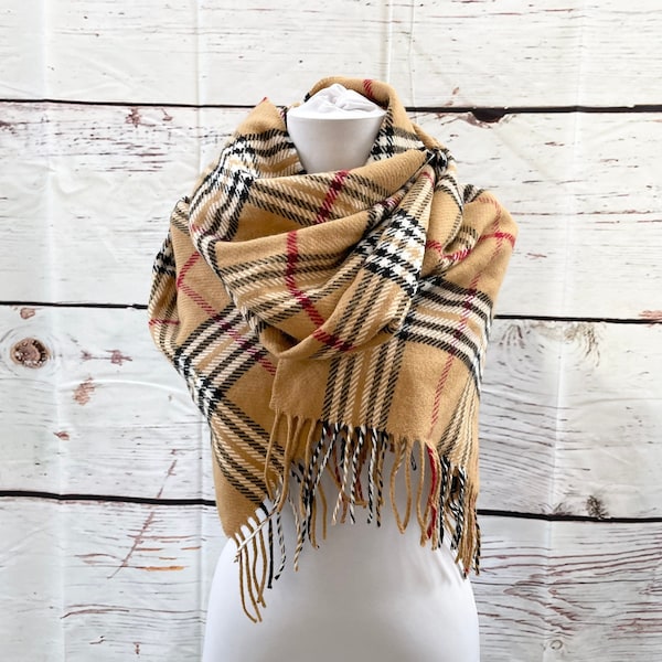 Tartan Plaid Scarf - Etsy