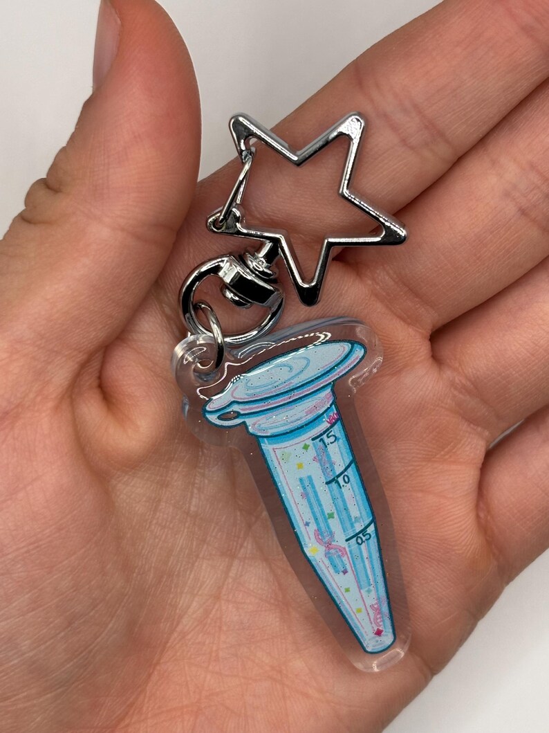 Centrifuge Tube Keychain Science: Eppendorf Tube - Etsy