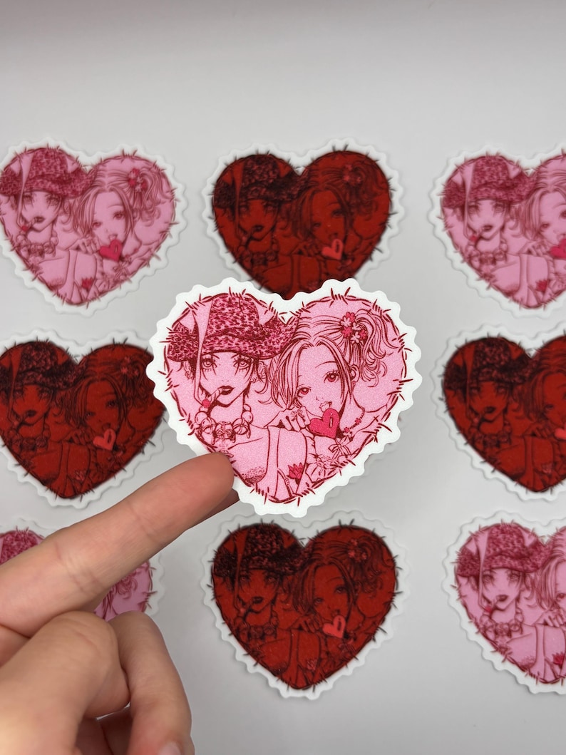 NANA Anime Sugar Glitter Texture Sticker: Osaki, Komatsu - Etsy