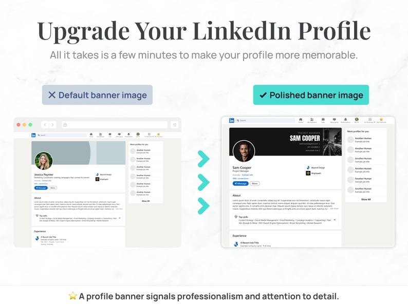 15 Linkedin Banner Templates | Editable Canva File | Professional ...