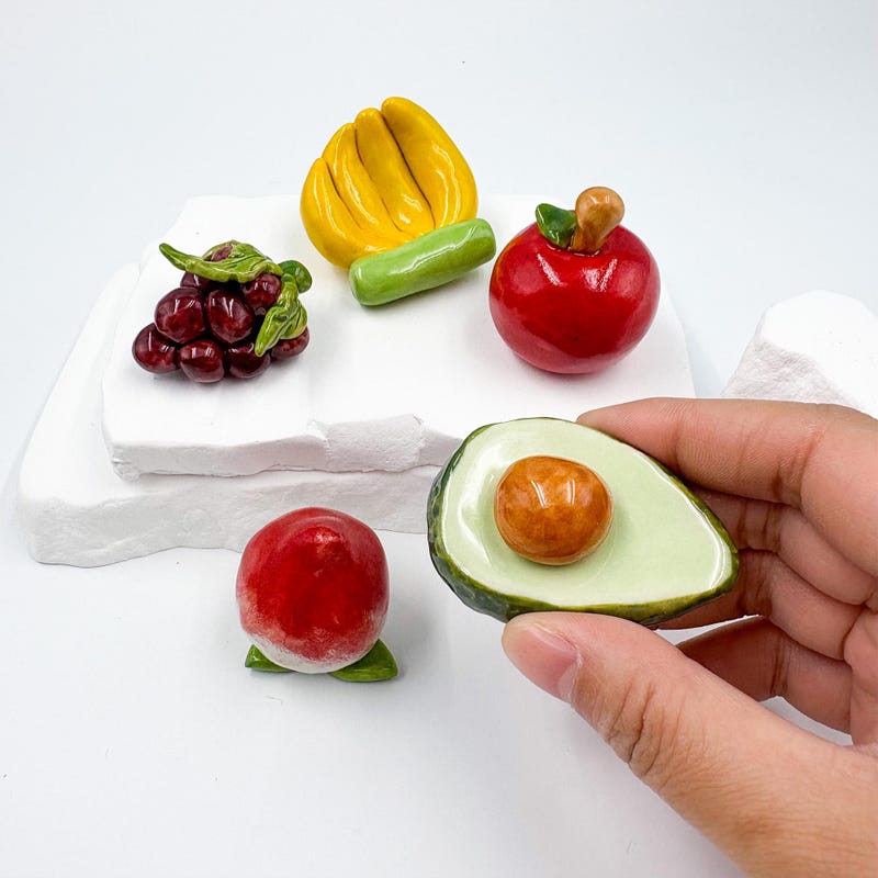 Ceramic Fruit - Etsy