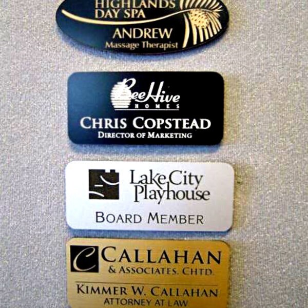 Custom Name Tags - Etsy