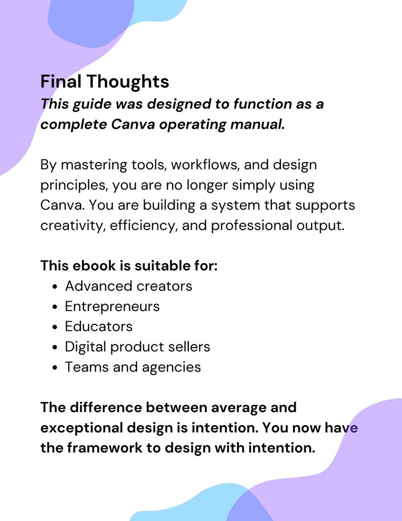 The Complete Canva Guide for Beginners, Learn Canva Step by Step, Canva ...