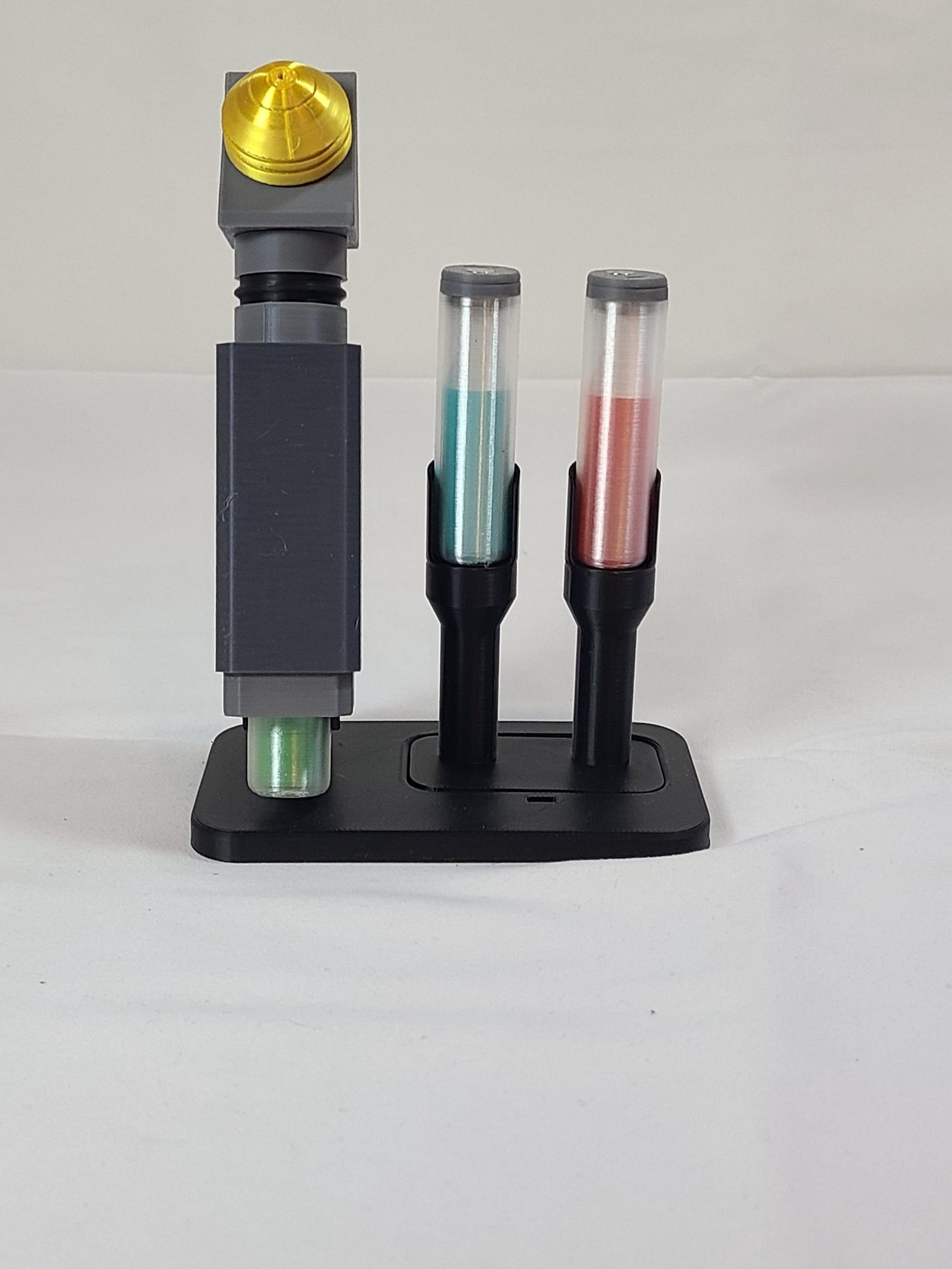 Sci-fi Hypospray Prop With Stand & 3 Vials | Medical Device Replica ...