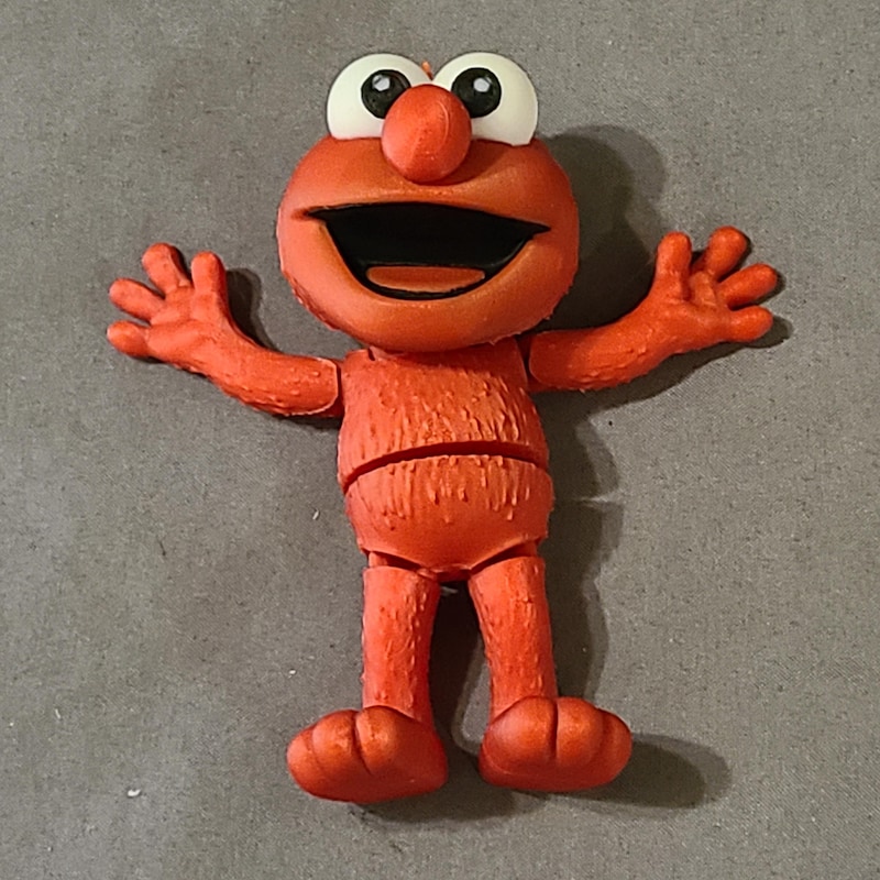 3d Elmo Ornament - Etsy