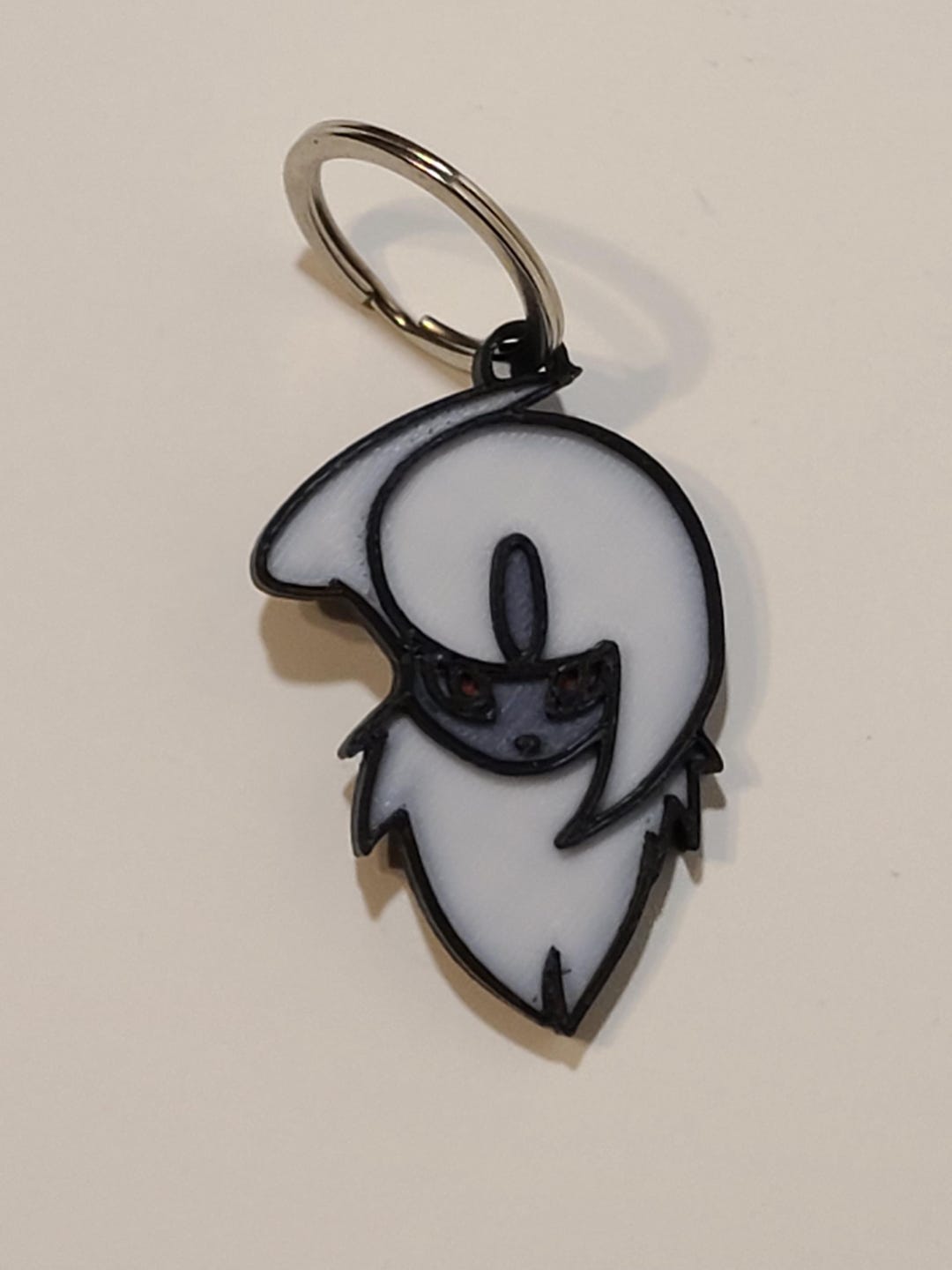 Absol Inspired Keychain | 3D Printed Anime Charm - Etsy