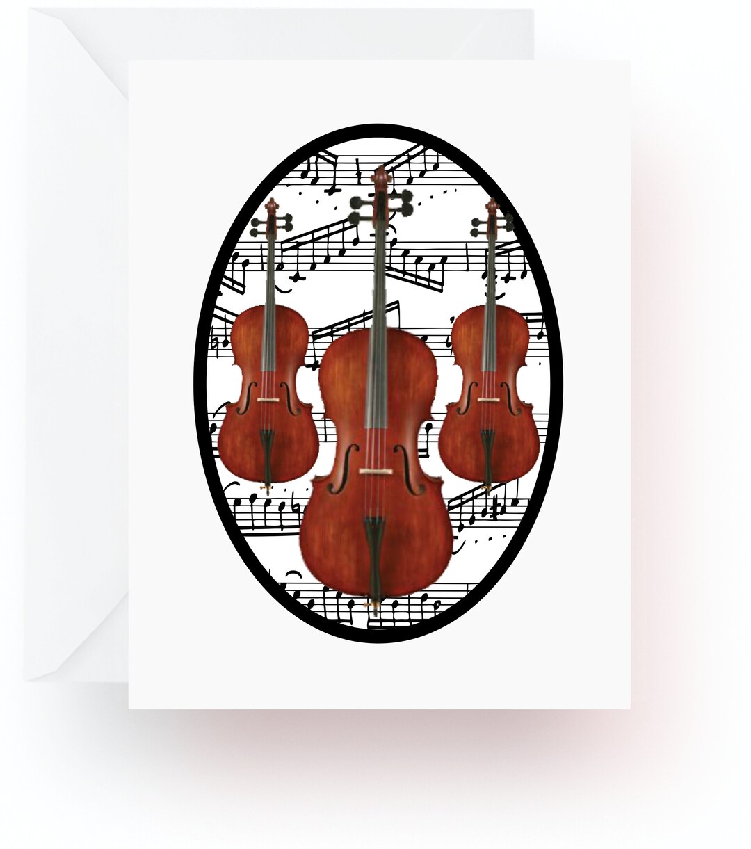 Cello Note Cards, Music Teacher Gift, Set of 10 - Etsy