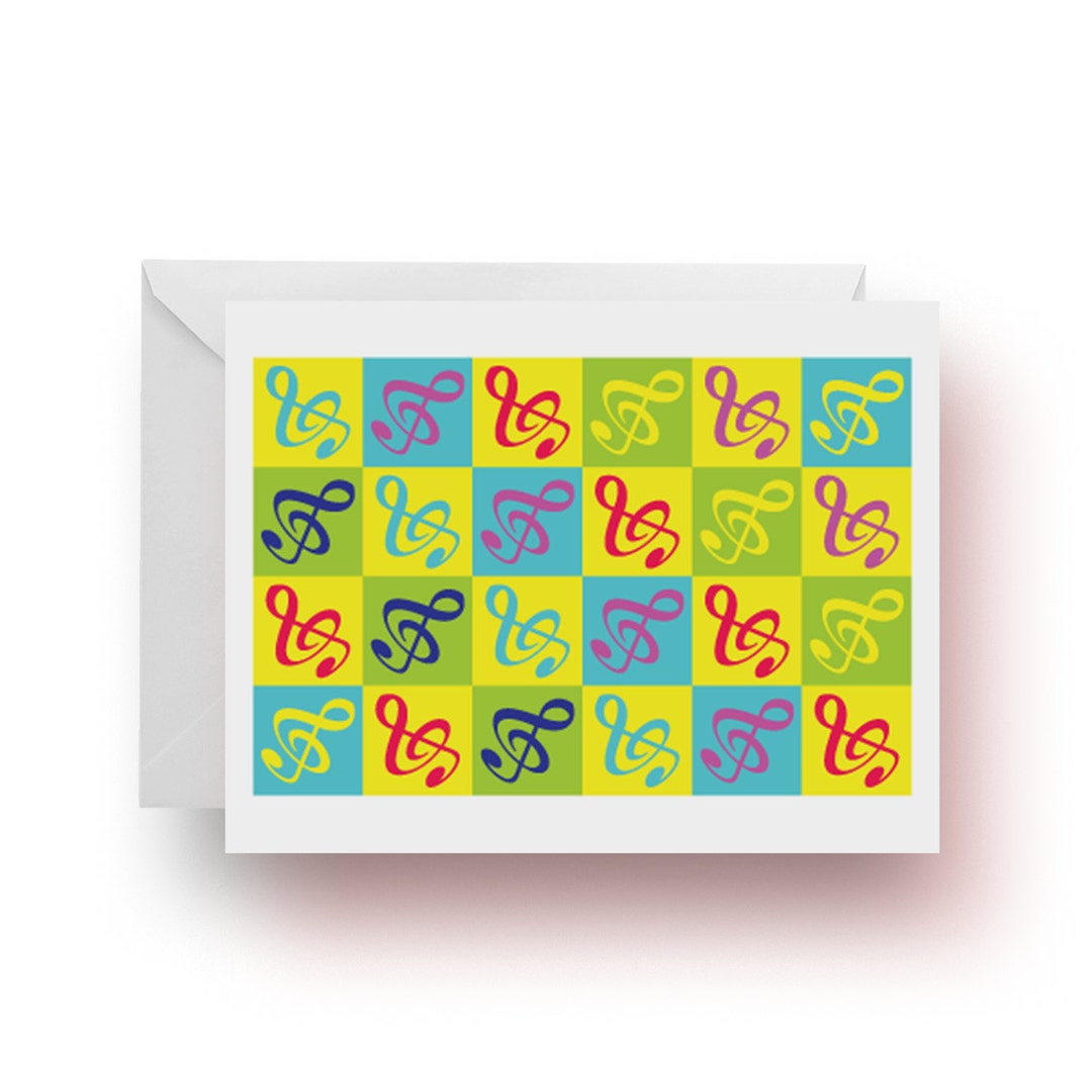 Stationery, Notecards, Music Notecards, Music Teacher Gift, Treble ...