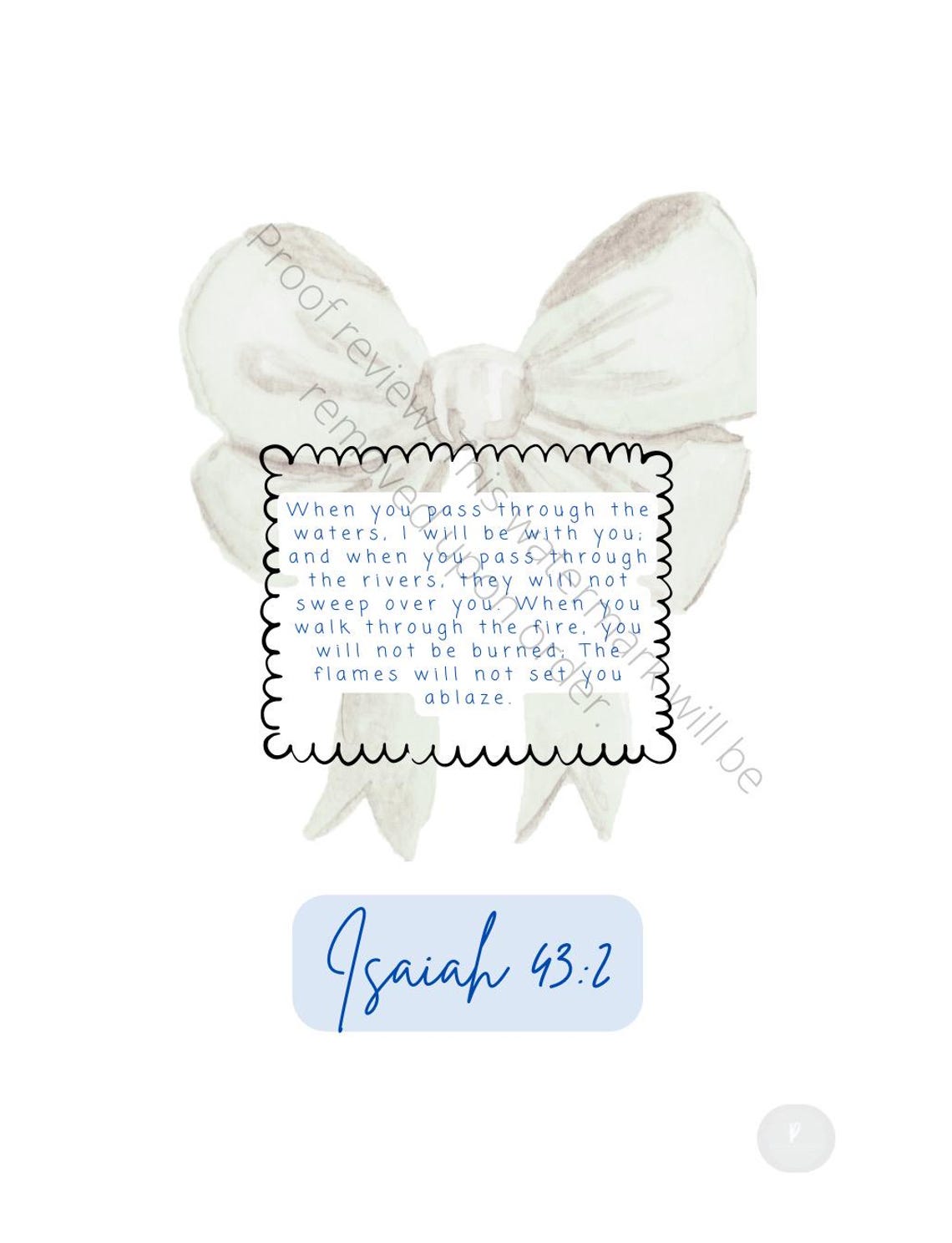 Faith Cheer Bow Printable | Bible Verse Cheer Bow Design | Christian ...