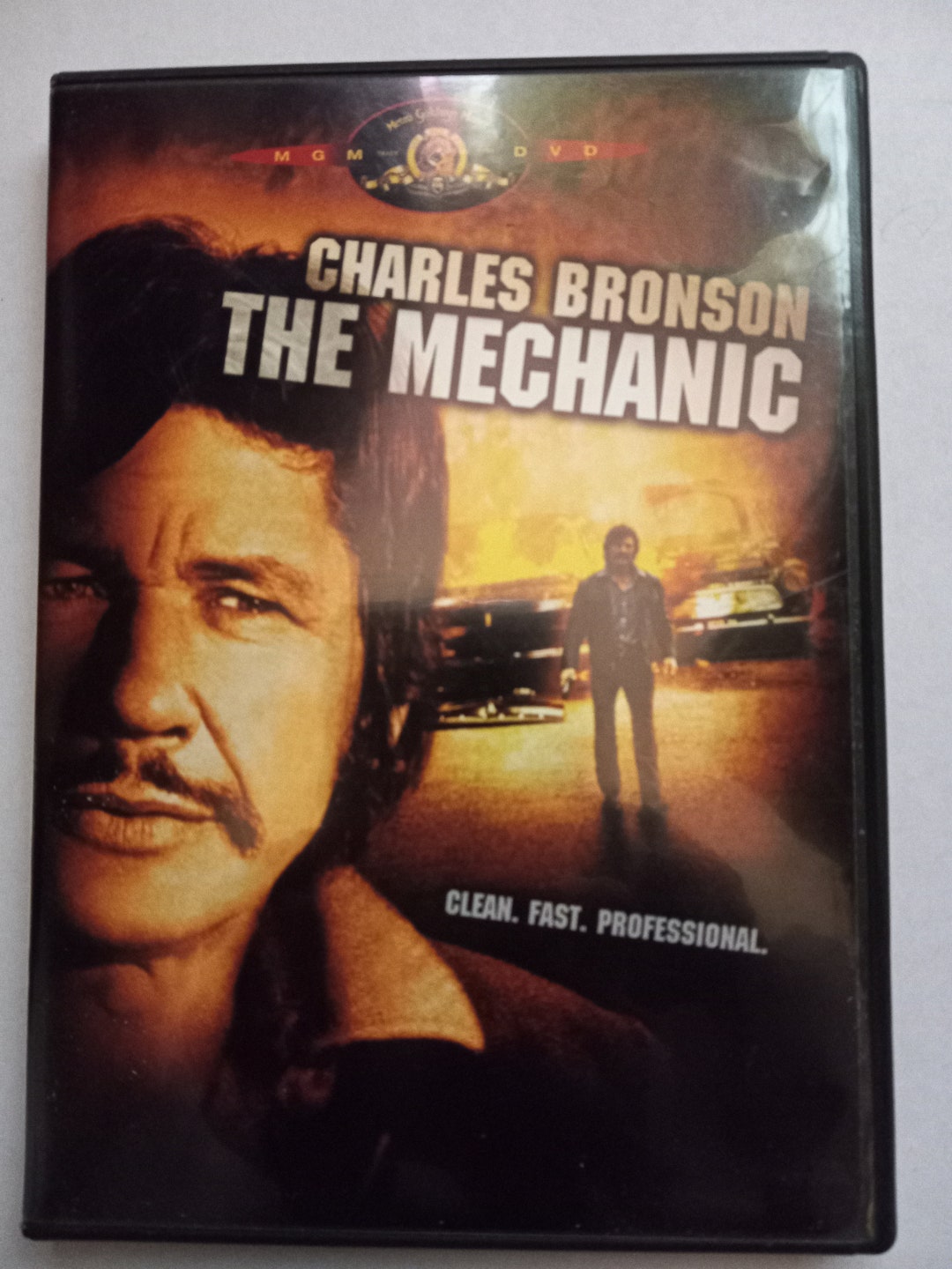 DVD 1972 the Mechanic Charles Bronson Jan Michael Vincent MGM - Etsy