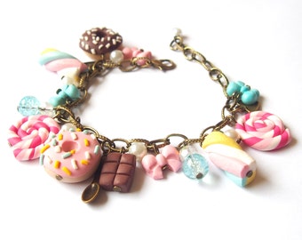 Donut bracelet | Etsy