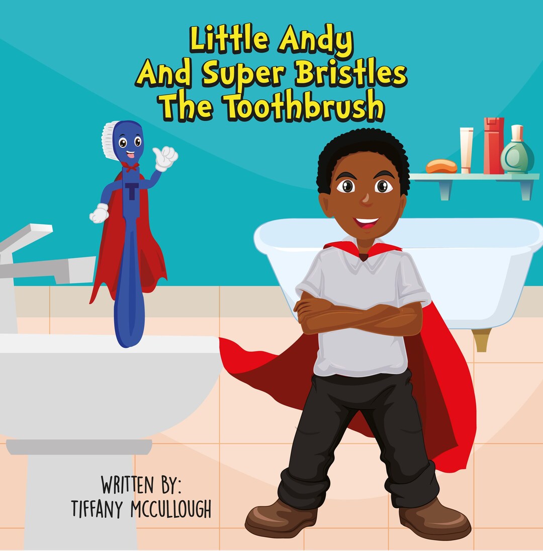 Kids Brushing Teeth Book | Little Andy & Super Bristles (ebook) - Etsy