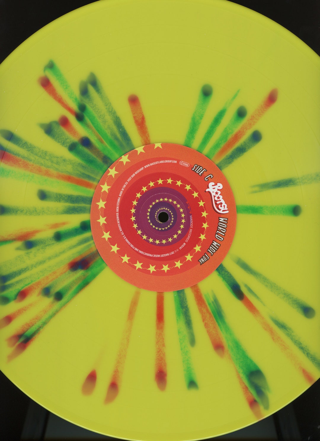 BOOTSY COLLINS: World Wide Funk ~ Double L.P. ~ Splattered Yellow Vinyl ...