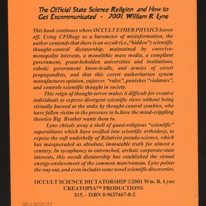 OCCULT SCIENCE Dictatorship: the Official State Science Religion & How ...
