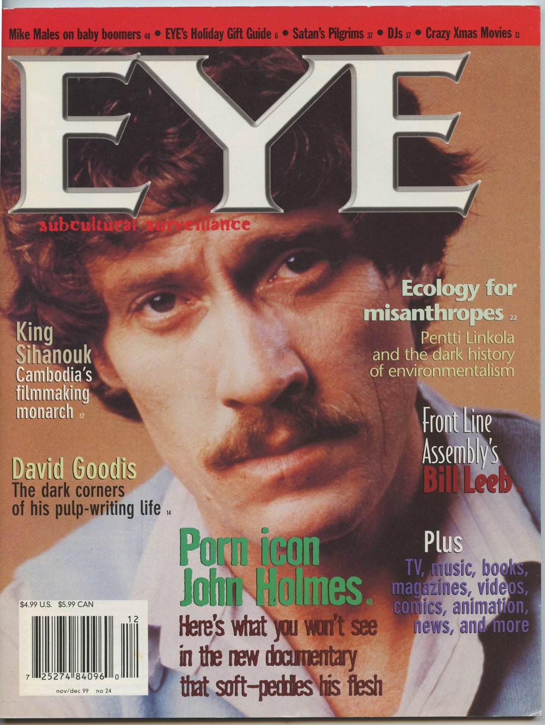 EYE Magazine Vintage 1999 Edition W/ John Holmes Kim - Etsy