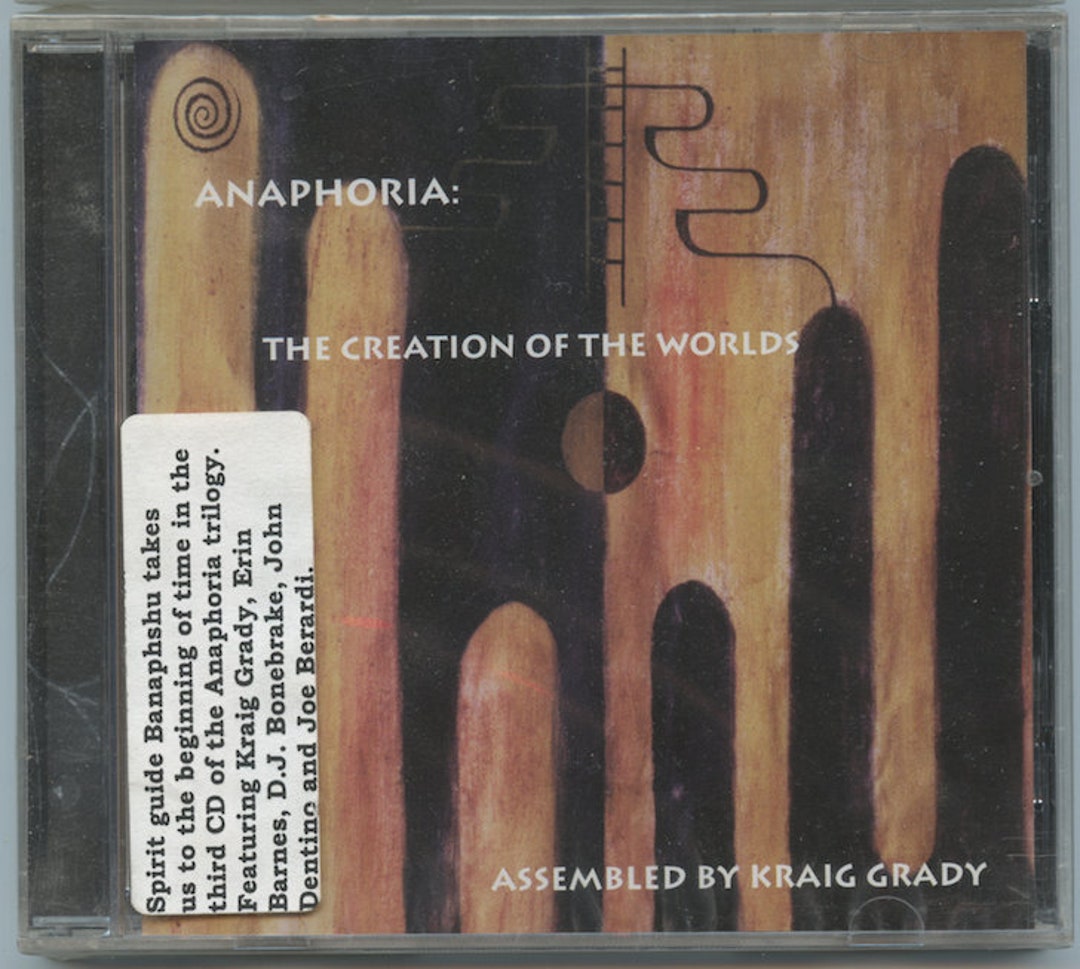 KRAIG GRADY C.D. - ANAPHORIA: Creation of the Worlds C.D. - Etsy