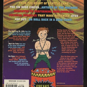 JIM ROSE CIRCUS: Freak Like Me - Inside the Circus Freak Sideshow - by ...