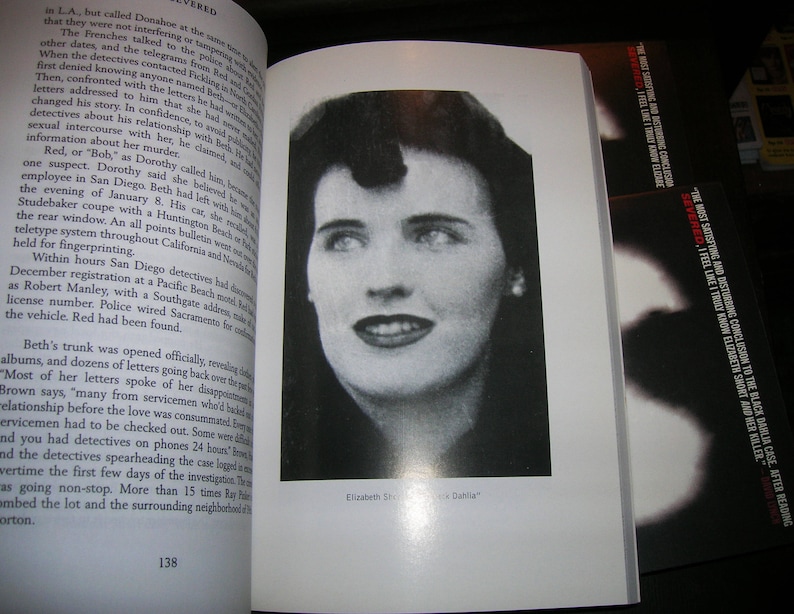 SEVERED: Black Dahlia Murder by John Gilmore Amok Books / - Etsy