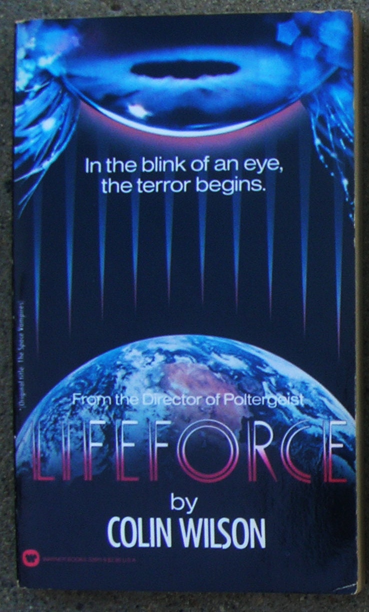 LIFEFORCE: Sci-Fi Vampire Novel by Colin Wilson Movie-tie in | Etsy