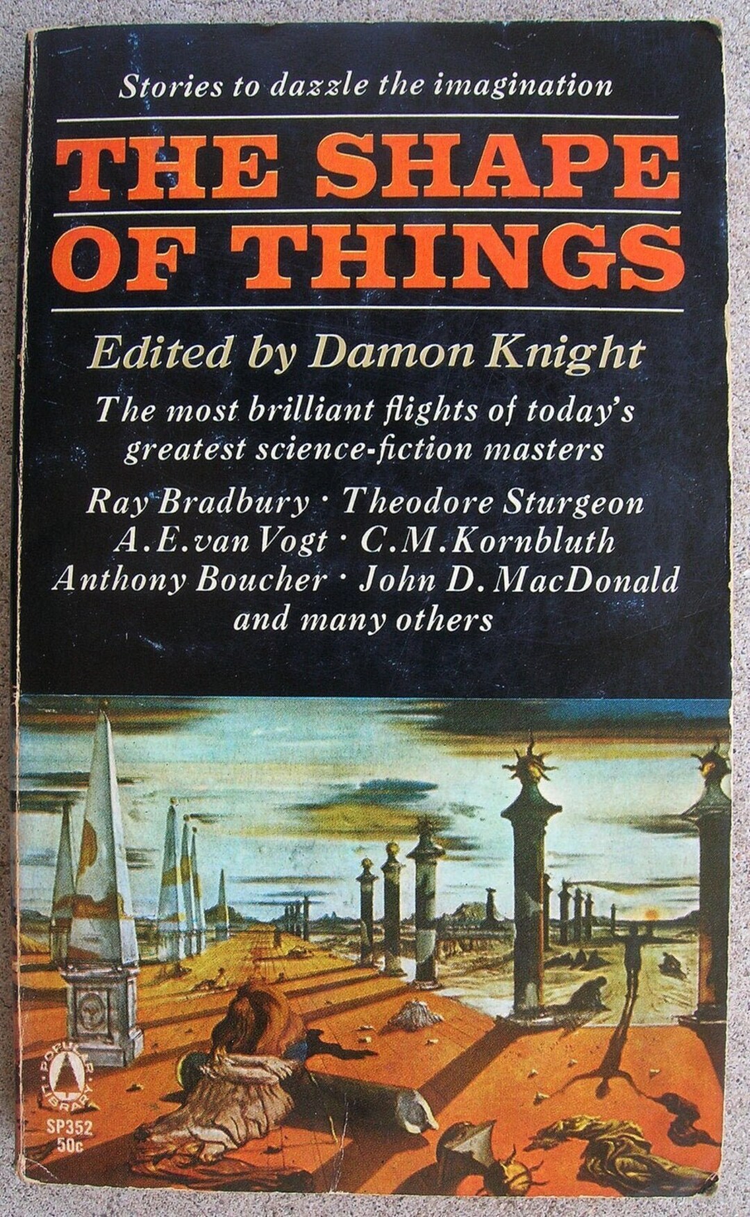 The SHAPE of THINGS: Sci Fi Story Collection by Various Authors - 1965 ...