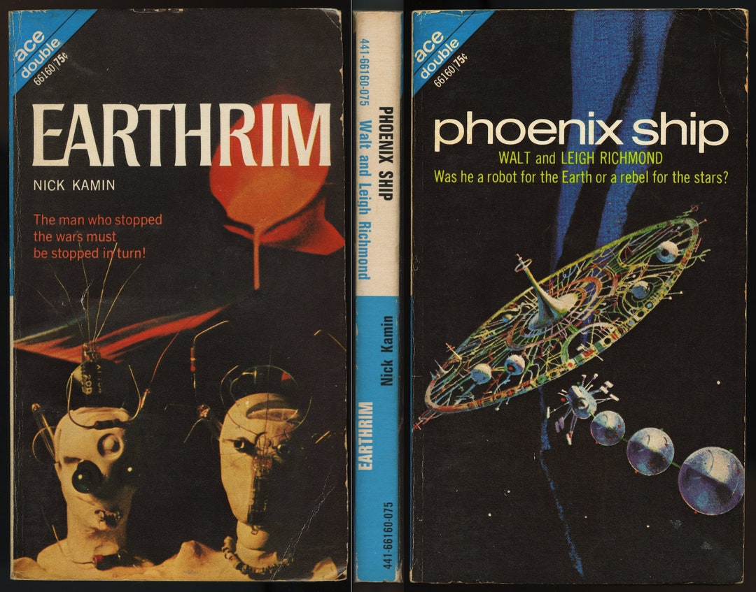 ACE Sci-fi Double Novel / Two Stories in One Book / Vintage 1969 - Etsy