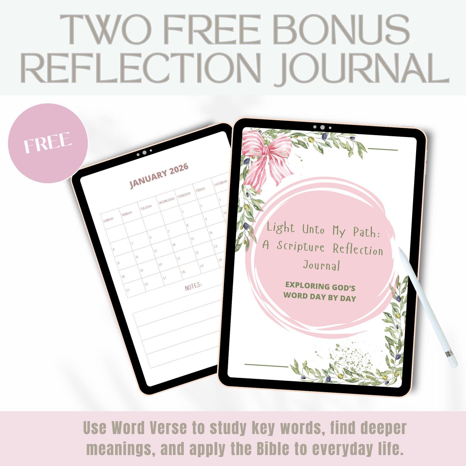 Editable Bible Study Template Bundle, Faith Growth (canva, PDF ...