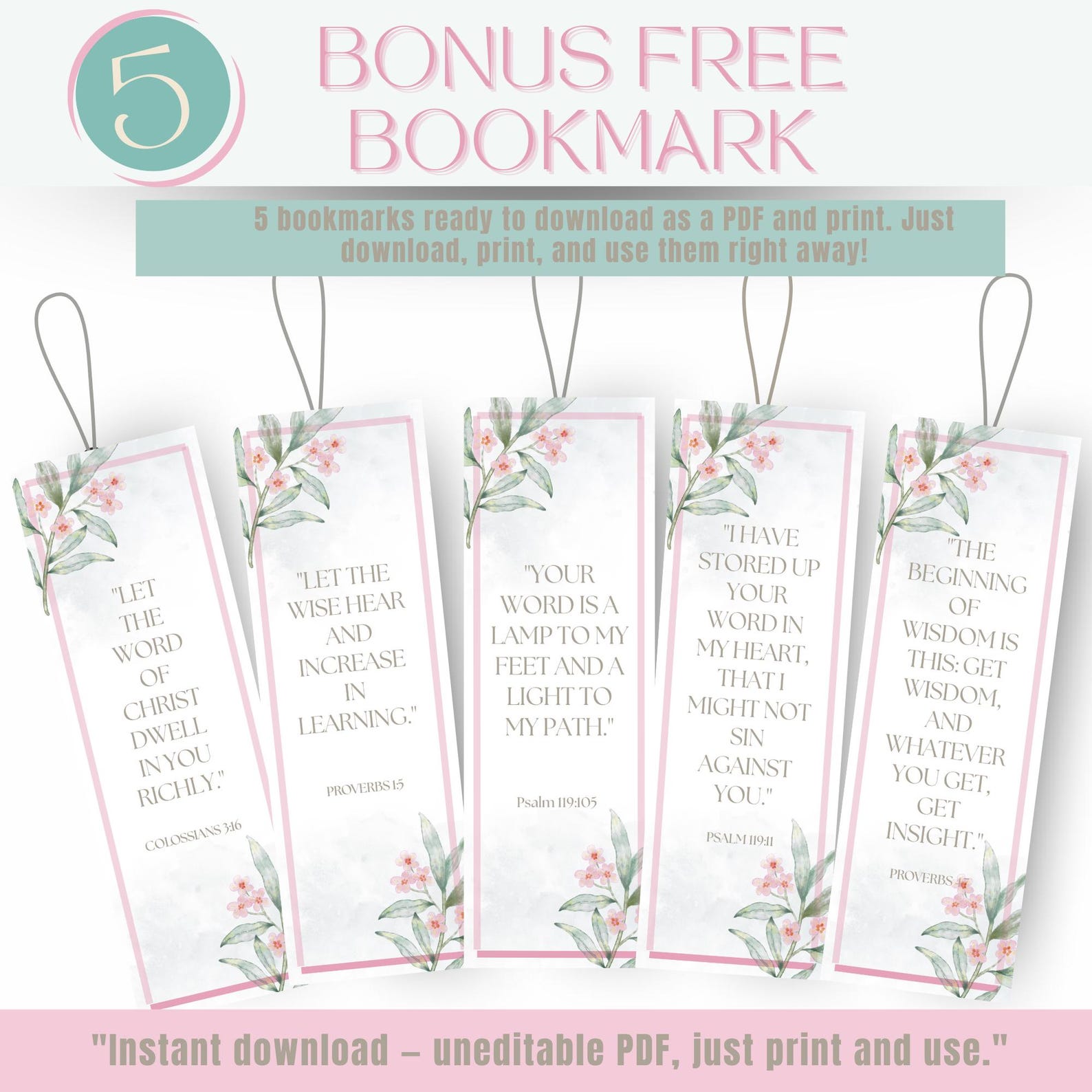 Editable Bible Studytemplate in Canva Bundle, Bible Study Tool Template ...