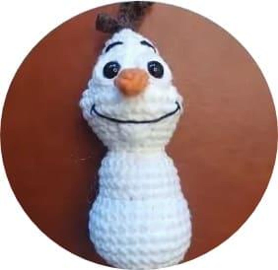 Olaf the Crochet Snowman PDF Amigurumi Pattern - Etsy