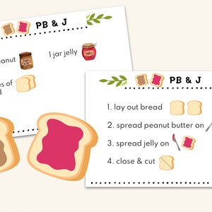 SET 2 PRINTABLE 20 Dramatic Play Recipe Cards for Kids Play Pretend ...