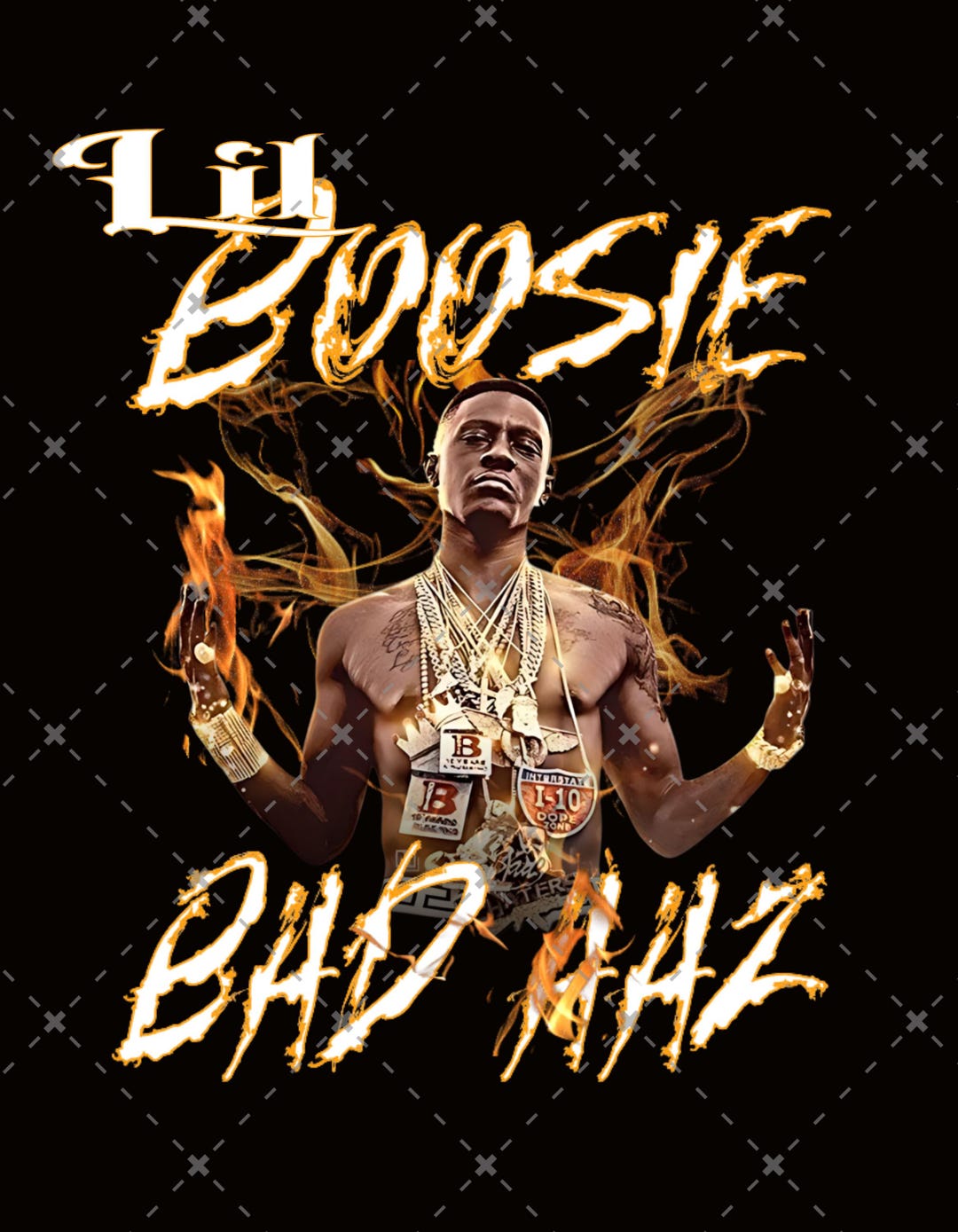Lil Boosie PNG - Graphic Design - Digital Download - Etsy