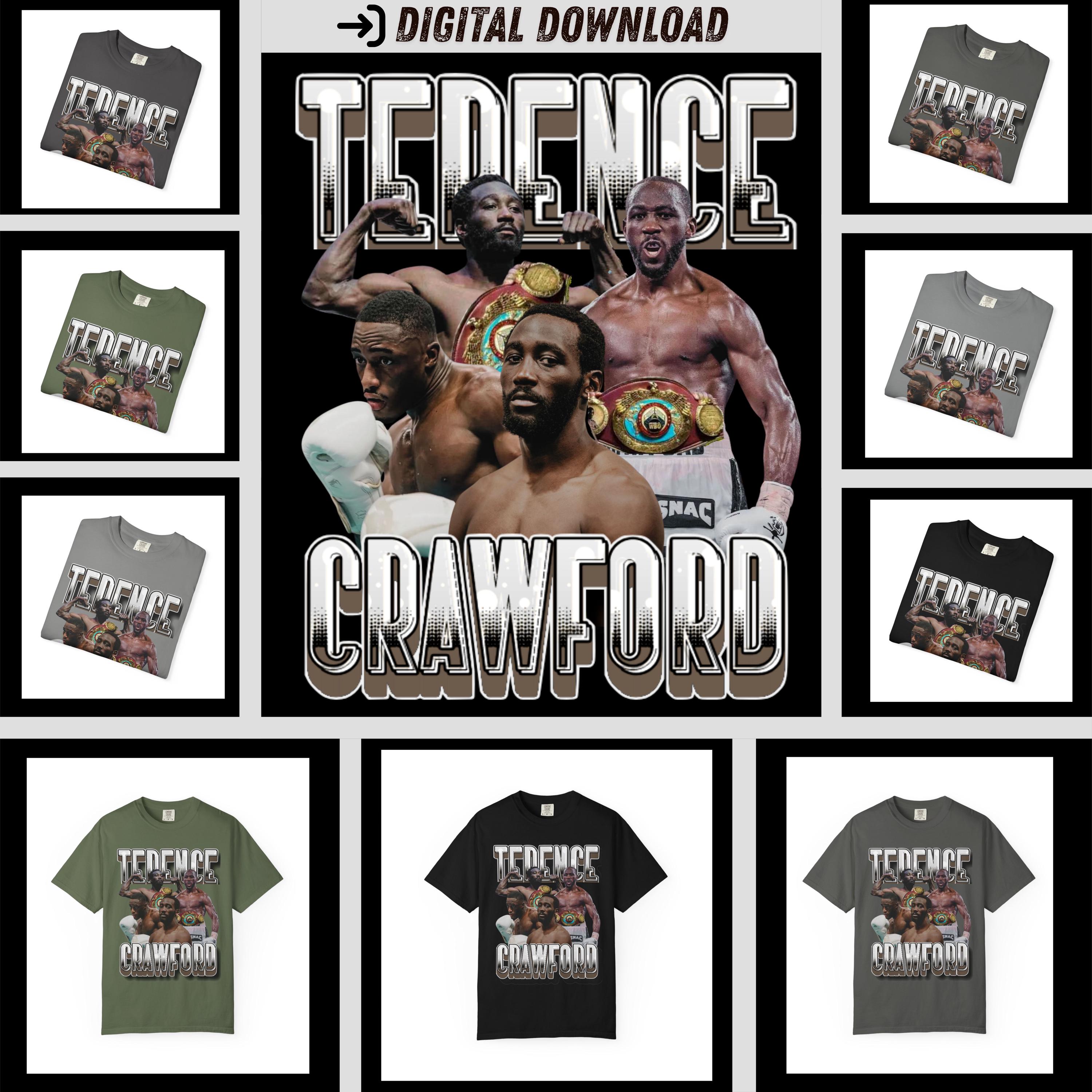 Terence Crawford PNG: Boxing Shirt Graphic, Champions, King Boxing ...