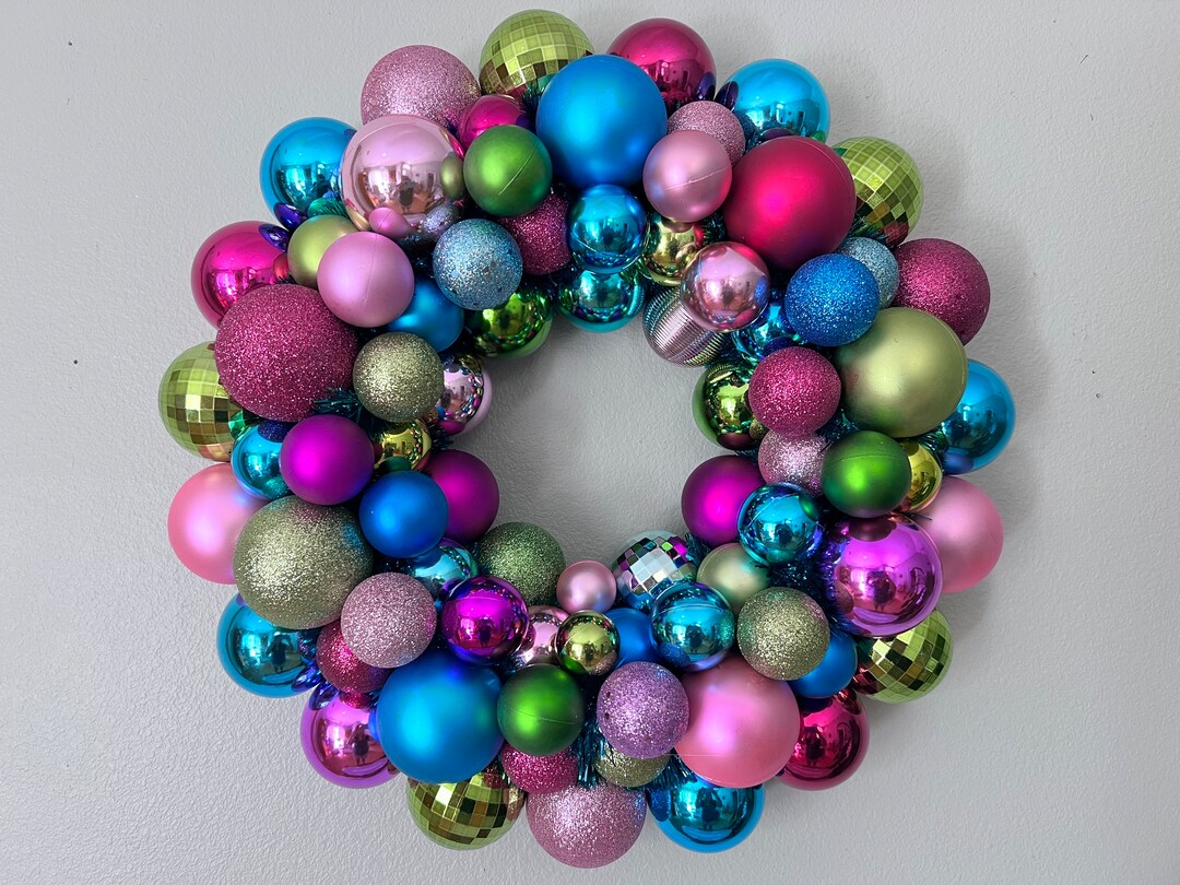 BRIGHT SPRING Wreath Ornament Wreathbright Pastels - Etsy