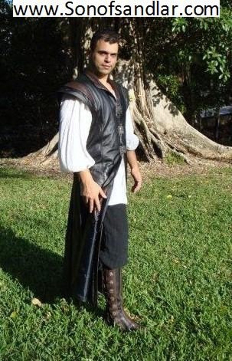 Warrior Tunic, Leather Armor, Steam Punk - Etsy