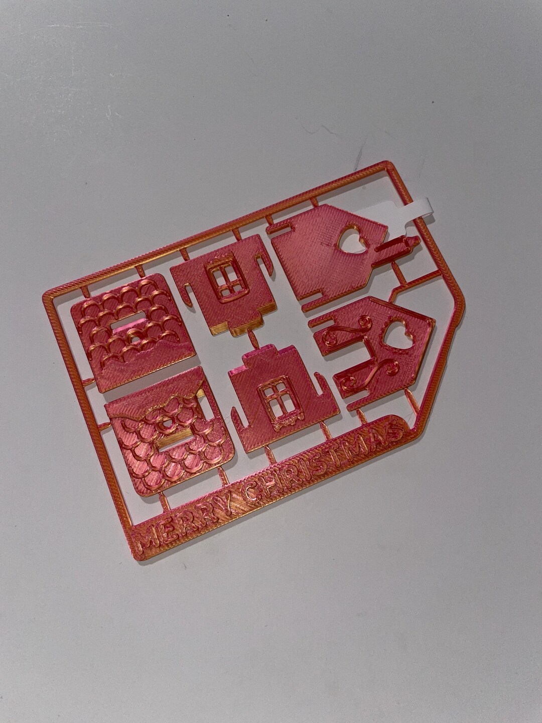 3d Printed House Kit Card - Etsy