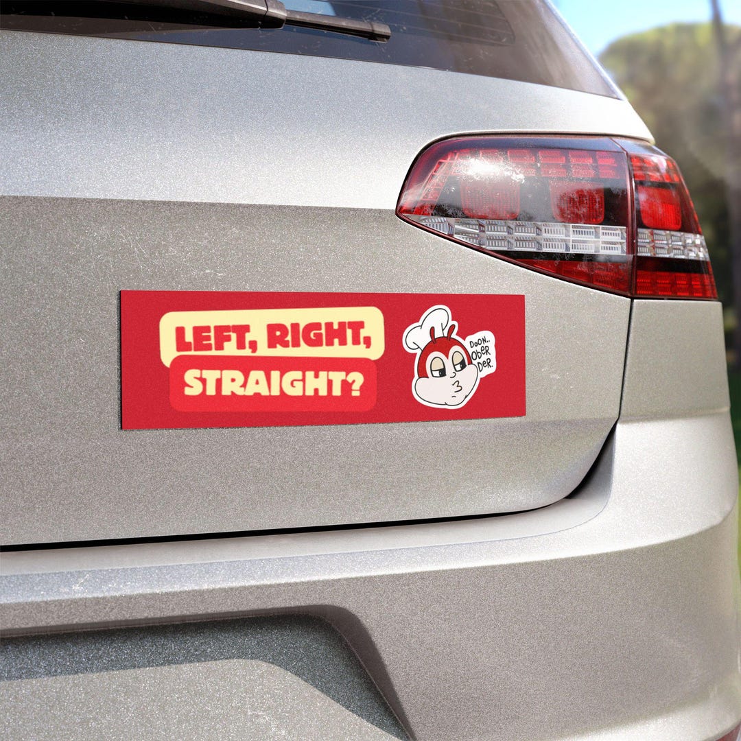 Jollibee Funny Car Magnets - Perfect for Travel Enthusiasts, Fun Gifts ...